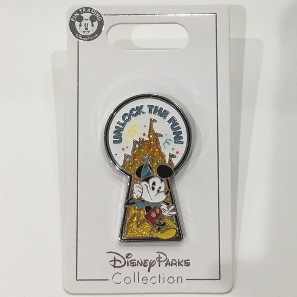Disney | Accessories | Disney Official Mickey Mouse Keyhole Pin | Poshmark